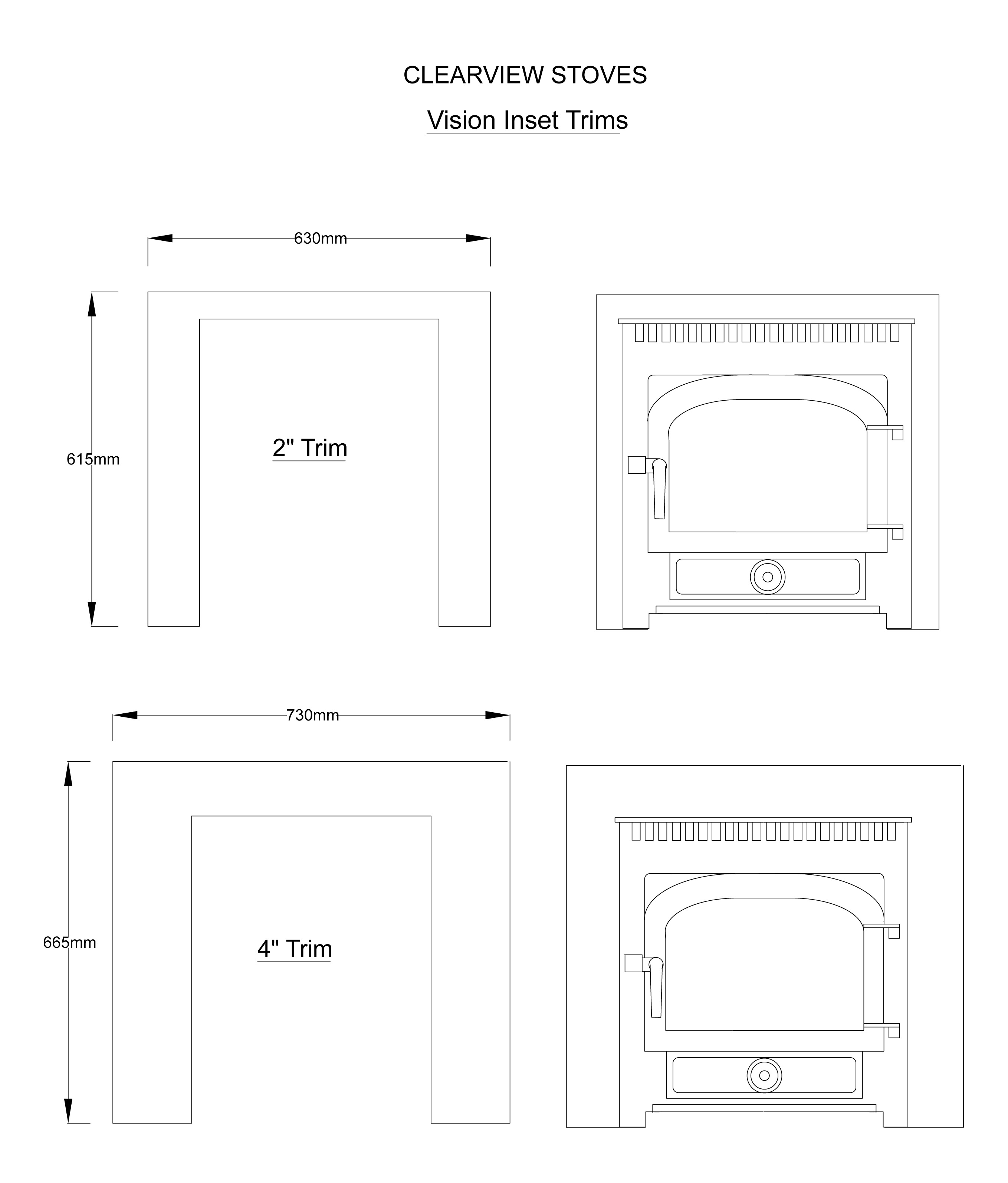 Vision Inset | Clearview Stoves